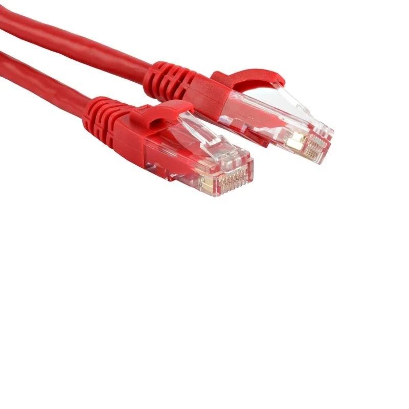 Патч-корд Lanmaster RJ45-RJ45 вилка-вилка 10м (TWT-45-45-10-RD)