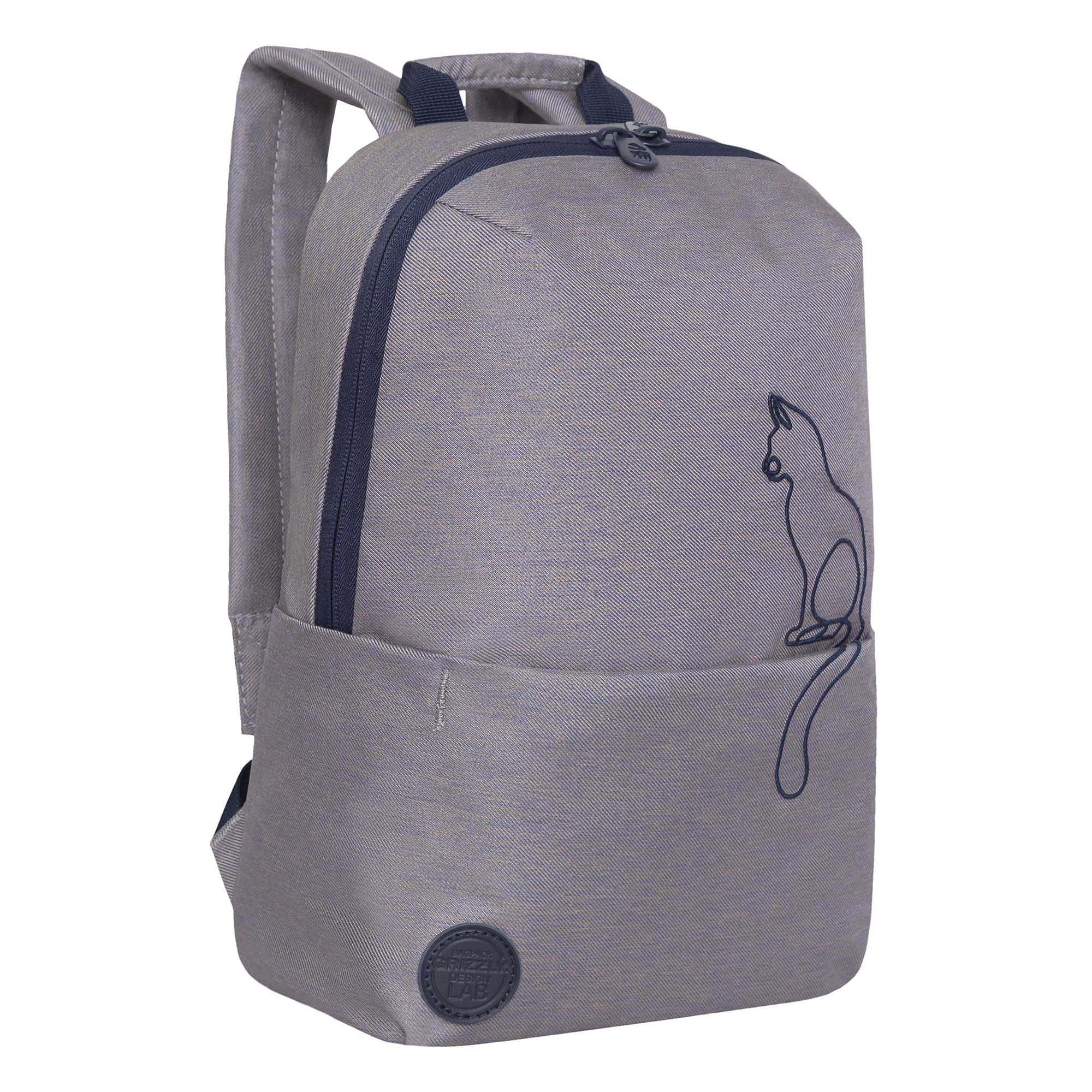 Рюкзак женский Grizzly RXL-320-1 пурпурный