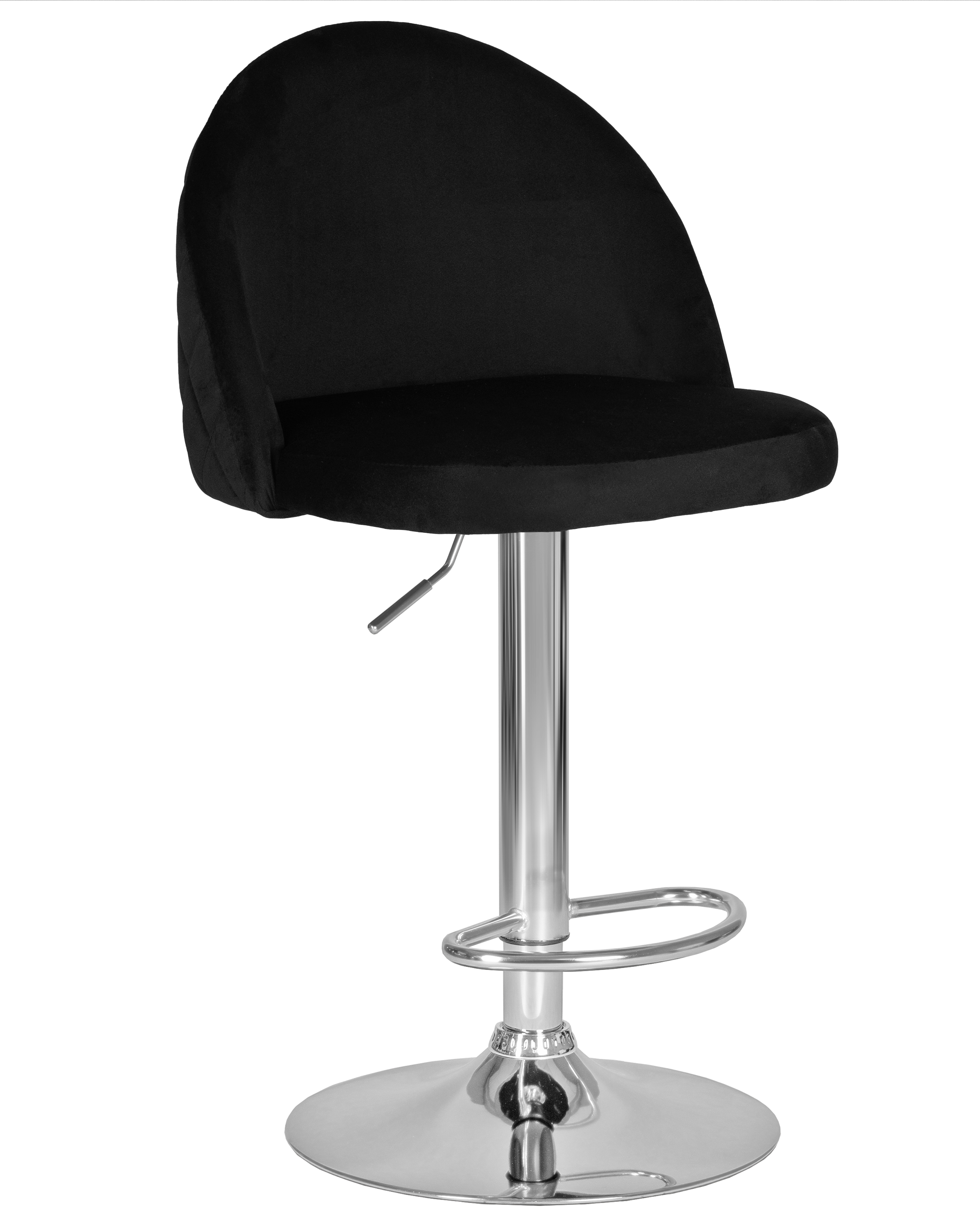 Барный стул Империя стульев MILANA LM-3036 black (MJ9-101), хром/черный