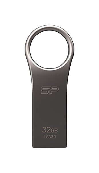 Флешка Silicon Power Jewel J80 32ГБ Silver (SP032GBUF3J80V1T)