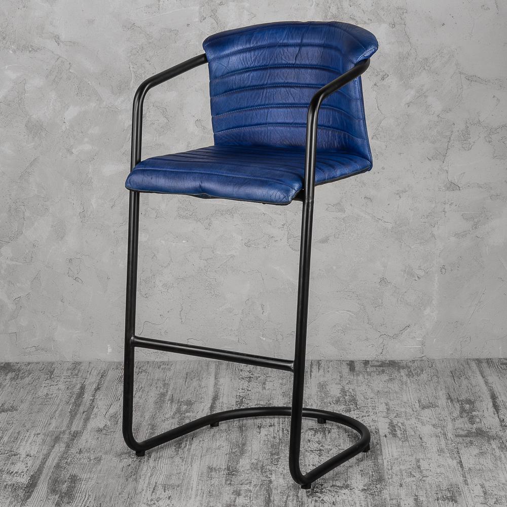 Барный стул Decor-of-today 1280, черный/синий