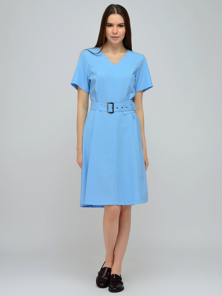 Платье женское Viserdi 10200-гол 441750 голубое 46 RU