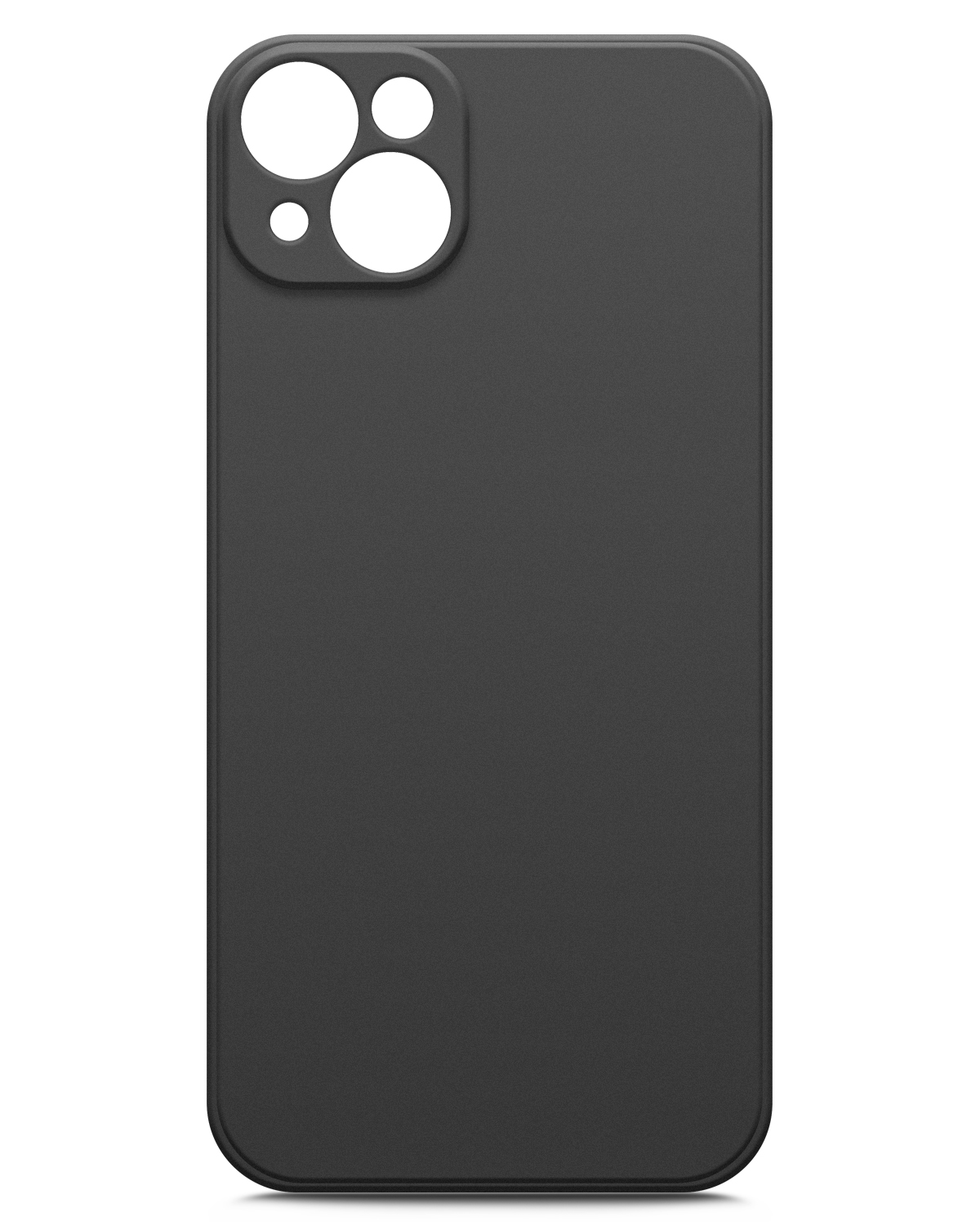 Чехол Brozo на Apple iPhone 14 Plus, с силиконом Soft touch, черный