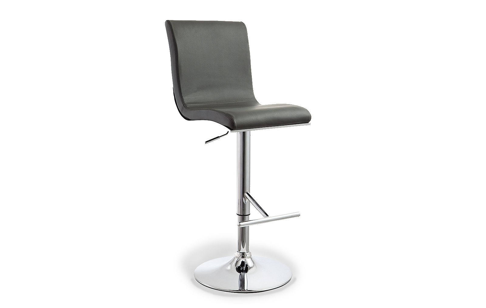 Барный стул ESF JY1056 серый JY1056серый, хром/темно-серый