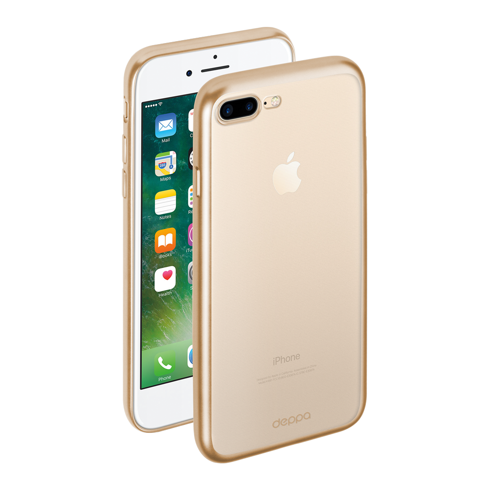 Чехол для Apple iPhone 7 Plus\8 Plus Deppa Air Case золотистый