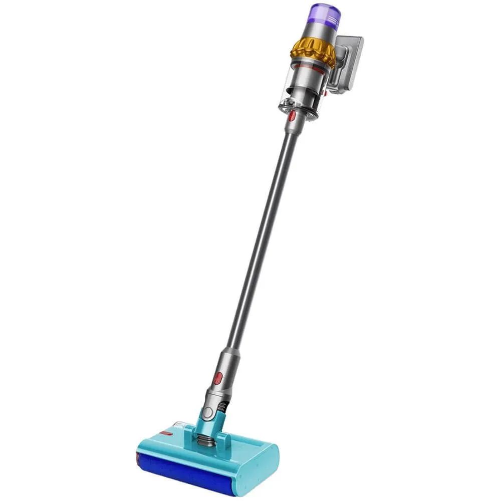 Пылесос Dyson V15s желтый, серый