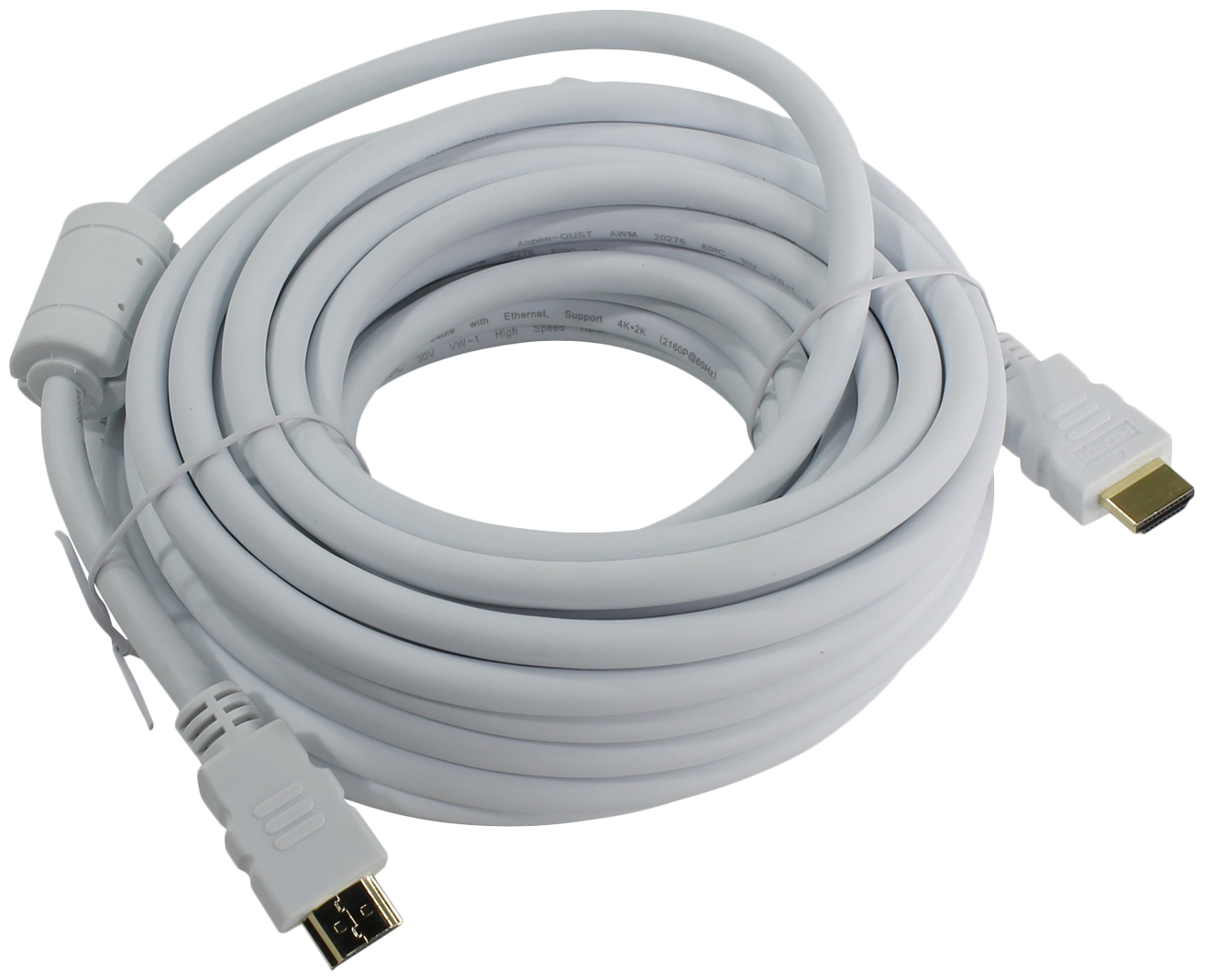 Кабель Aopen HDMI - HDMI, 10м White (ACG711DW)