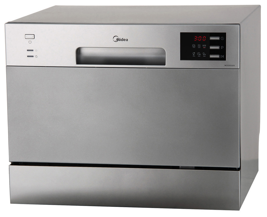 Посудомоечная машина компактная Midea MCFD55320S silver