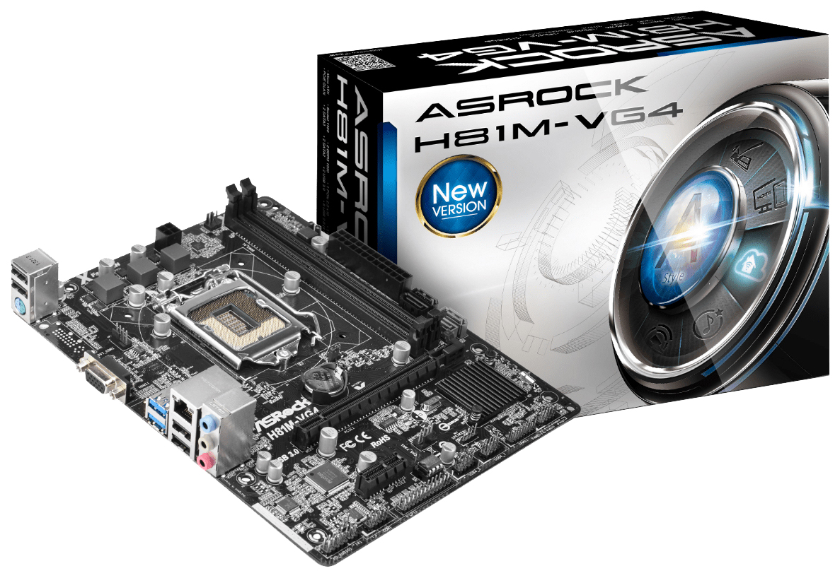 Материнская плата ASRock H81M-VG4