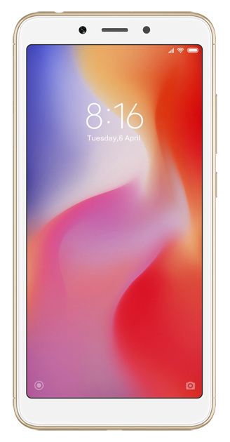 Смартфон Xiaomi Redmi 6 32Gb Gold