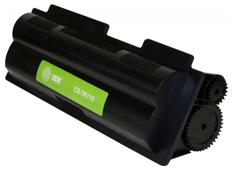 Тонер-картридж для лазерного принтера CACTUS CS-TK110 черный, совместимый