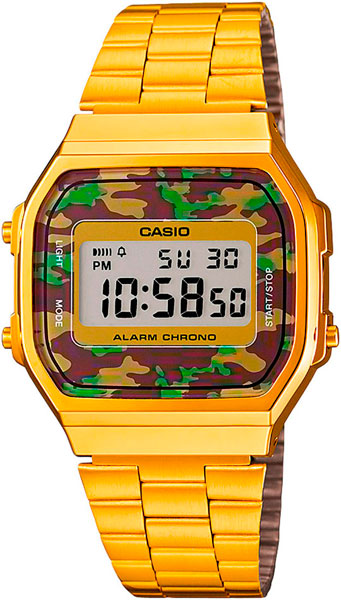 Наручные часы электронные мужские Casio Collection A-168WEGC-3E