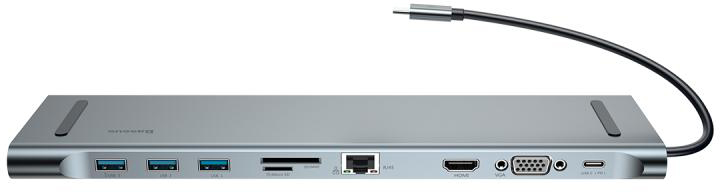 USB-концентратор Baseus Enjoyment Series USB-C CATSX-F0G (Space Gray)