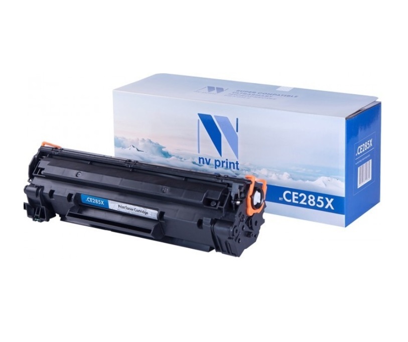 Картридж для лазерного принтера NV Print CE285X, черный