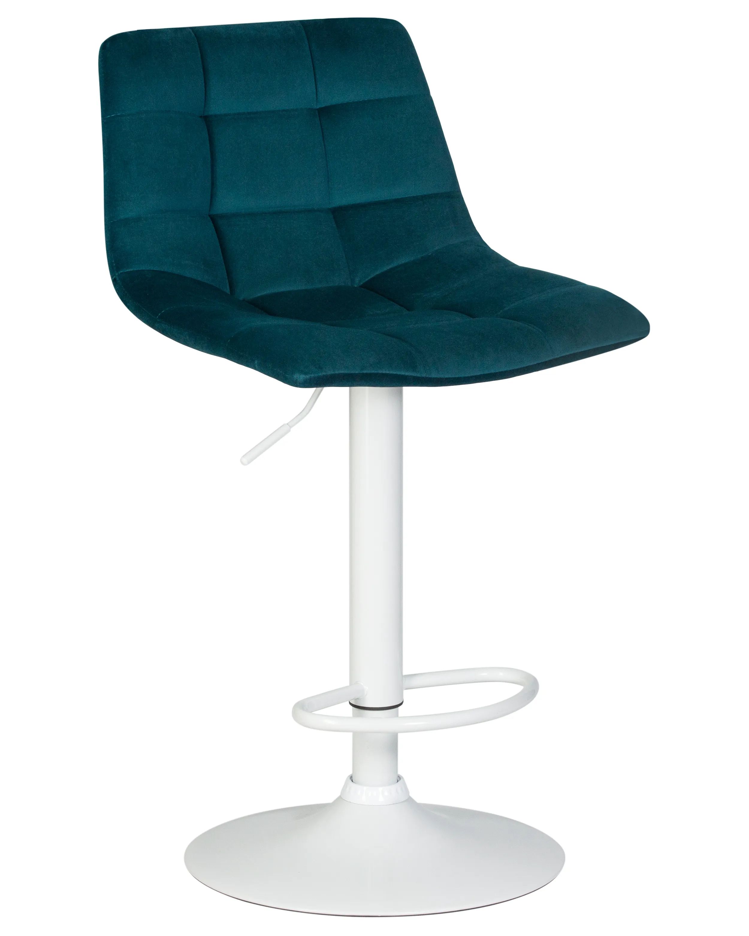 Барный стул Лого-М TAILOR WHITE D0000000000000010541, белый/морская волна
