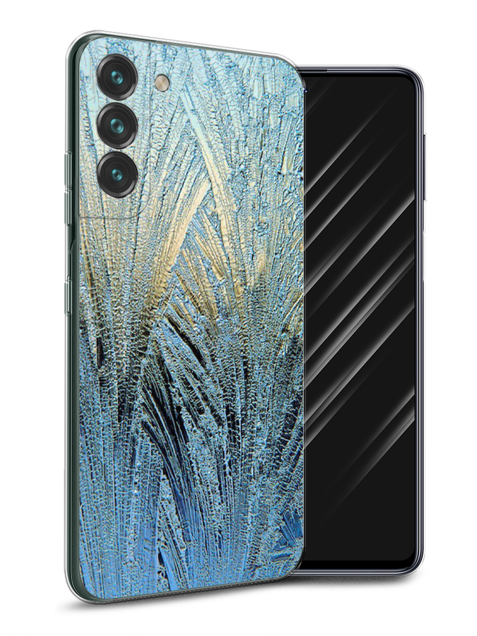 Чехол Awog на Samsung Galaxy S22 / Самсунг S22 "Лёд"