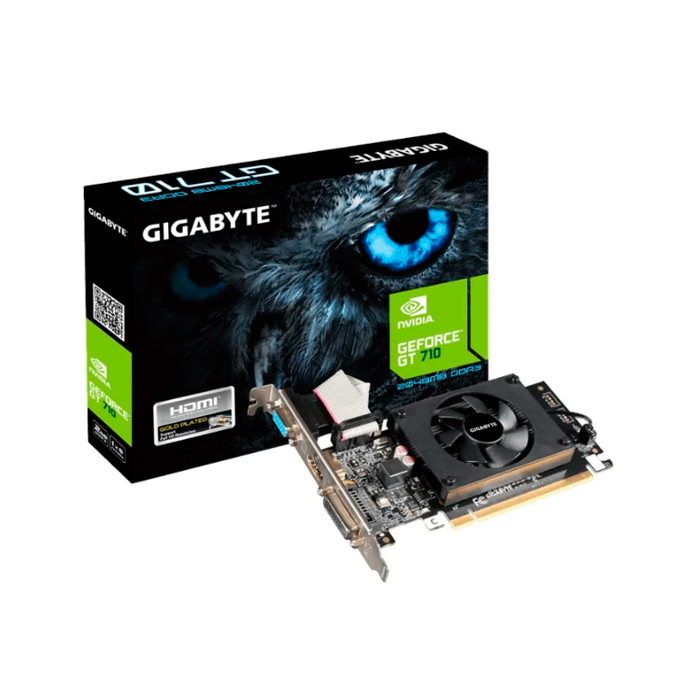Видеокарта GIGABYTE NVIDIA GeForce GT 710 LP v2.0 (GV-N710D3-2GL 2.0)