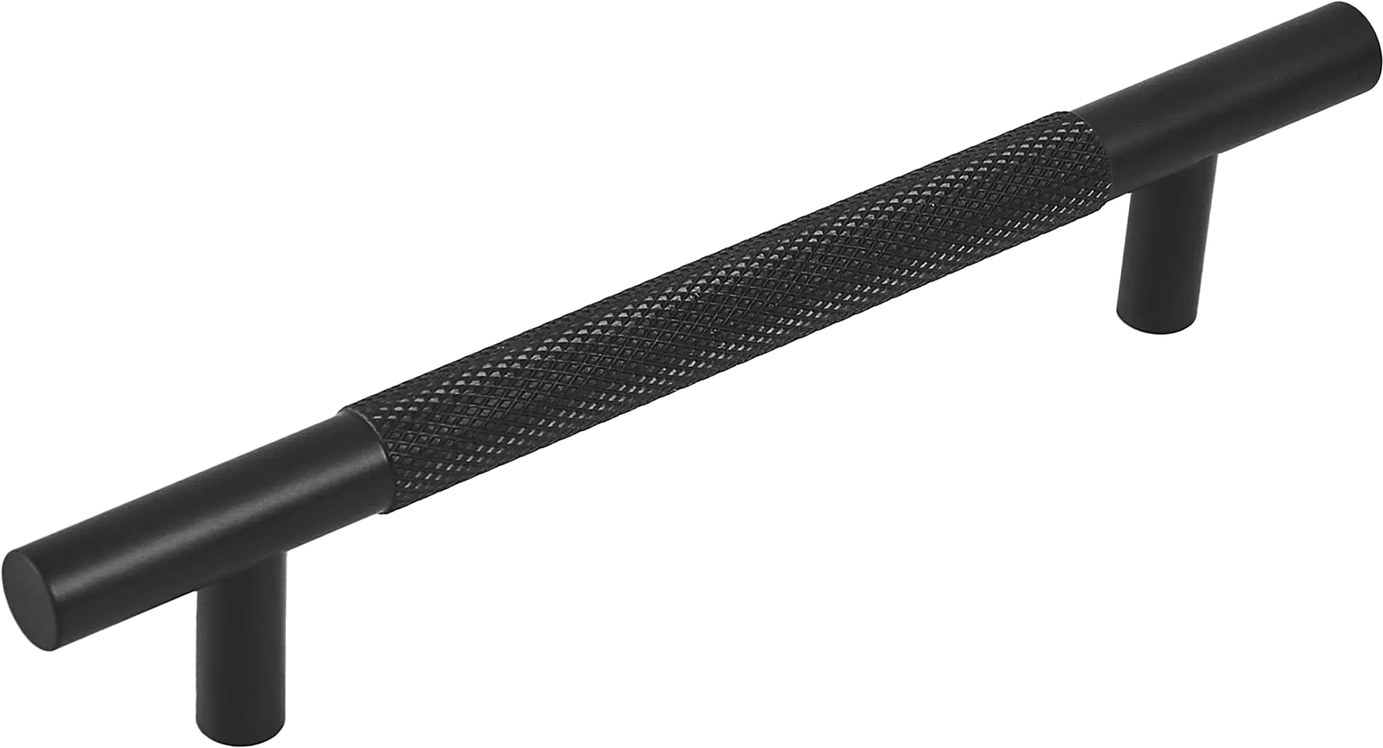 Ручка-рейлинг мебельная Axel 128 мм, цвет черный, 2 шт.