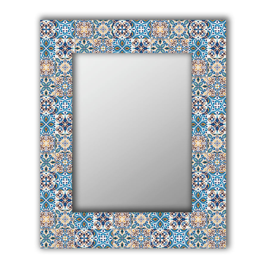 Настенное зеркало Мексиканская плитка 04-0117-50х65 Дом Корлеоне
