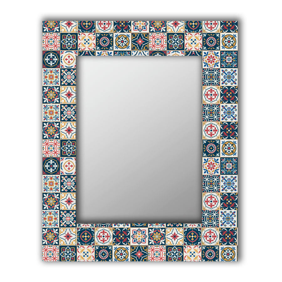 Настенное зеркало Марокканская плитка 04-0118-50х65 Дом Корлеоне