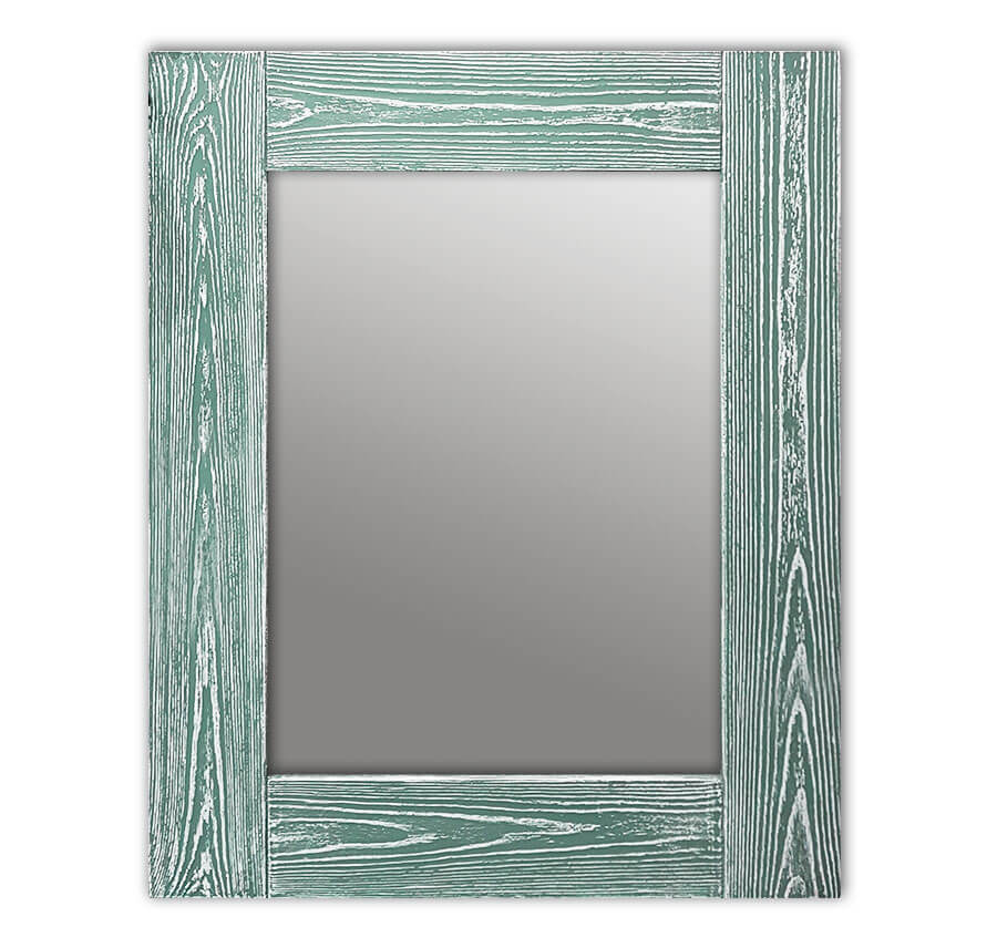 Настенное зеркало Шебби Шик Зеленый 04-0129-65х80 Дом Корлеоне
