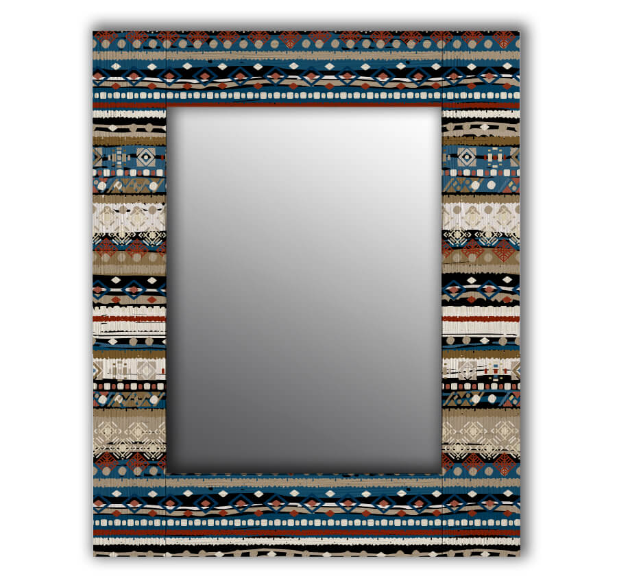 Зеркало настенное Дом Корлеоне Финистер 04-0032-75х140 75х140 см, уф печать