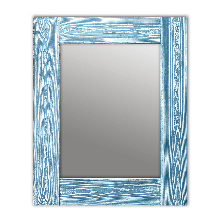Зеркало настенное Дом Корлеоне Шебби Шик Голубой 04-0237-50х65 50х65 см, уф печать