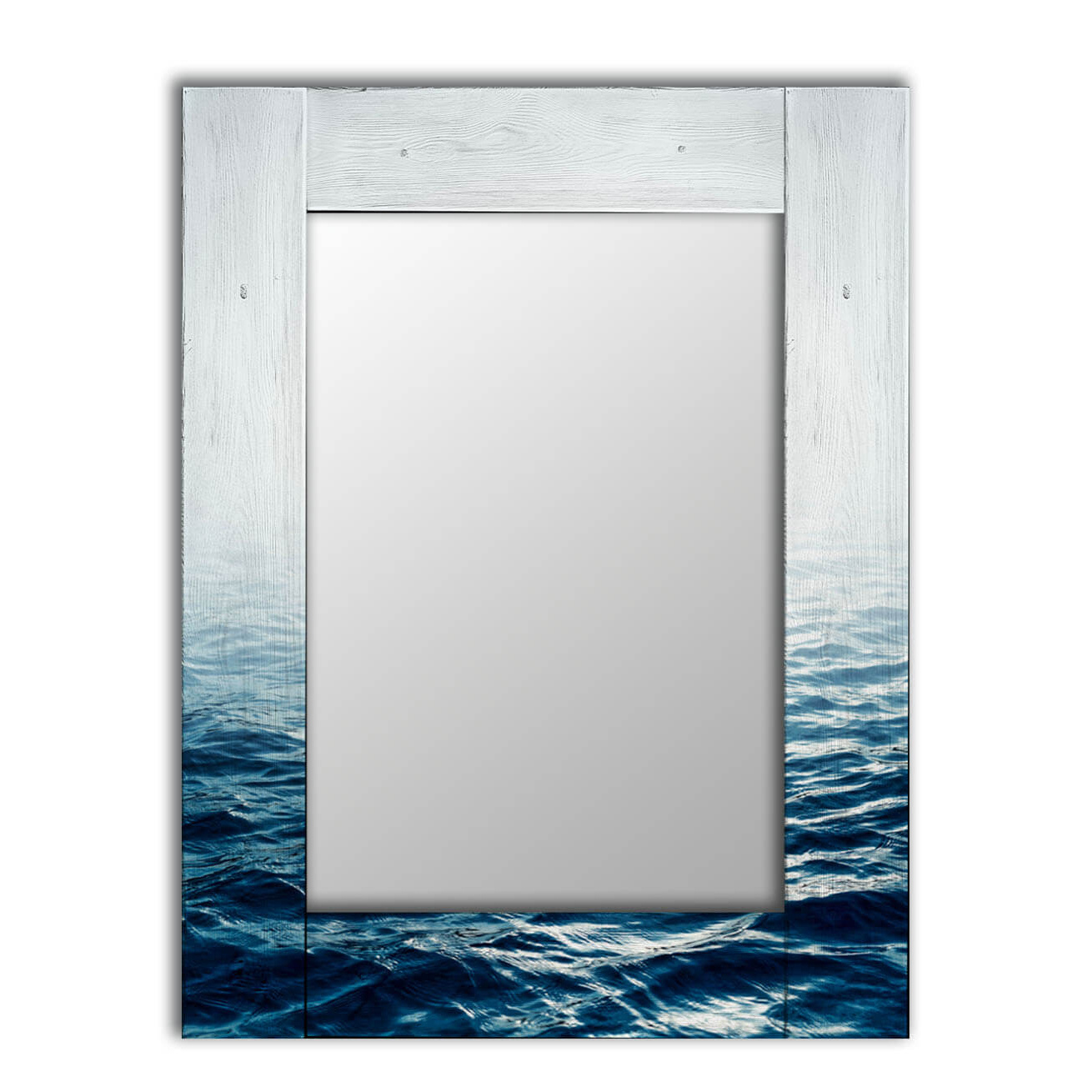 Зеркало настенное Дом Корлеоне Вода 04-0122-50х65 50х65 см, уф печать