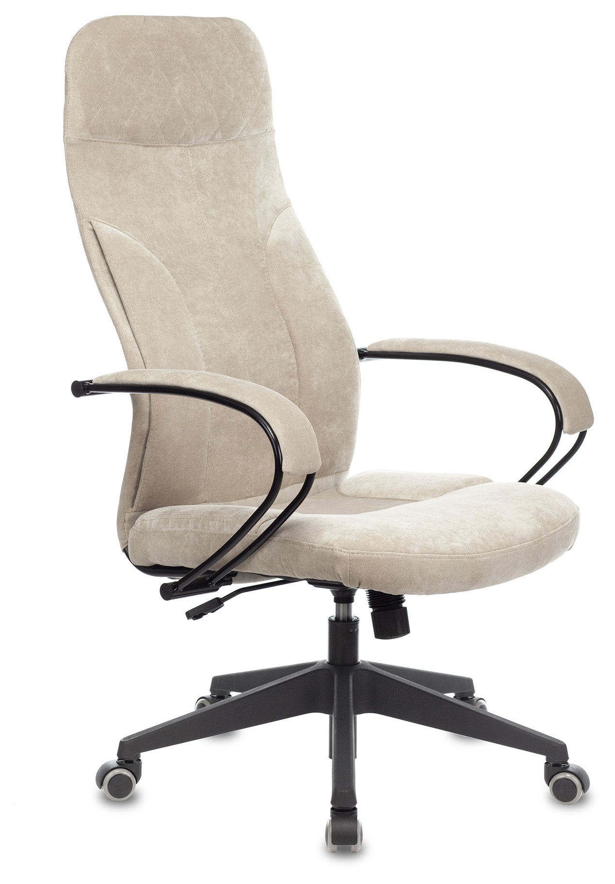 Кресло руководителя Бюрократ CH-608Fabric, обивка: ткань, цвет: песочный