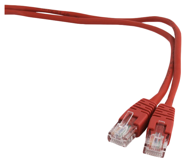 Кабель Cablexpert RJ45-RJ45, M-M 5м Red (PP12-5M/R)