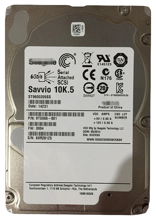 Жесткий диск Seagate Enterprise Performance 600ГБ (ST9600205SS)