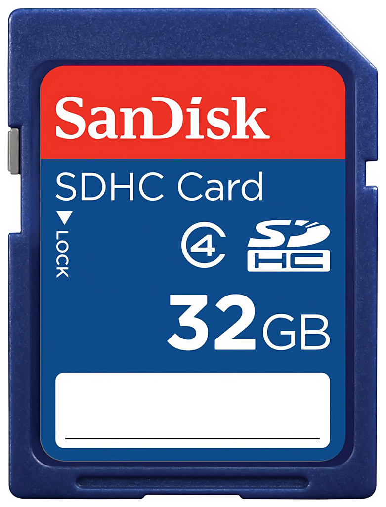 Карта памяти SanDisk SDHC SDSDB-032G-B35 32GB