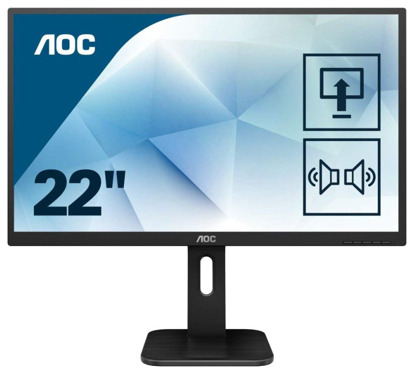 21.5" Монитор AOC 22P1 Black 60Hz 1920x1080 VA