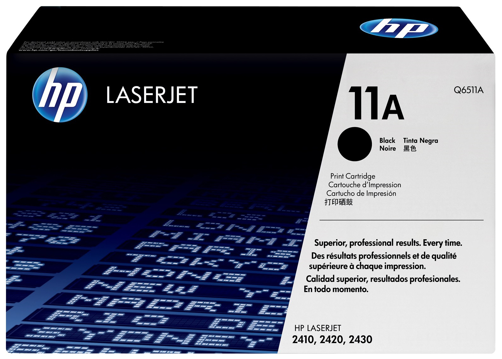 Картридж для лазерного принтера HP 11A (Q6511A) черный, оригинал
