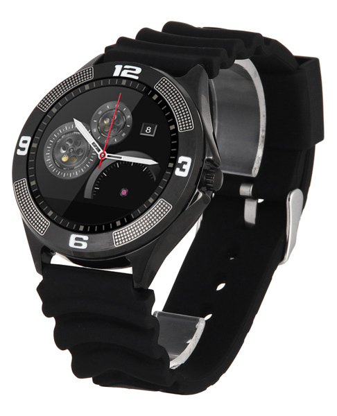 Смарт-часы KREZ PULZ Black/Black (SW01)