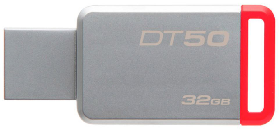 Флешка Kingston DataTraveler 50 32ГБ Silver (DT50/32GB)