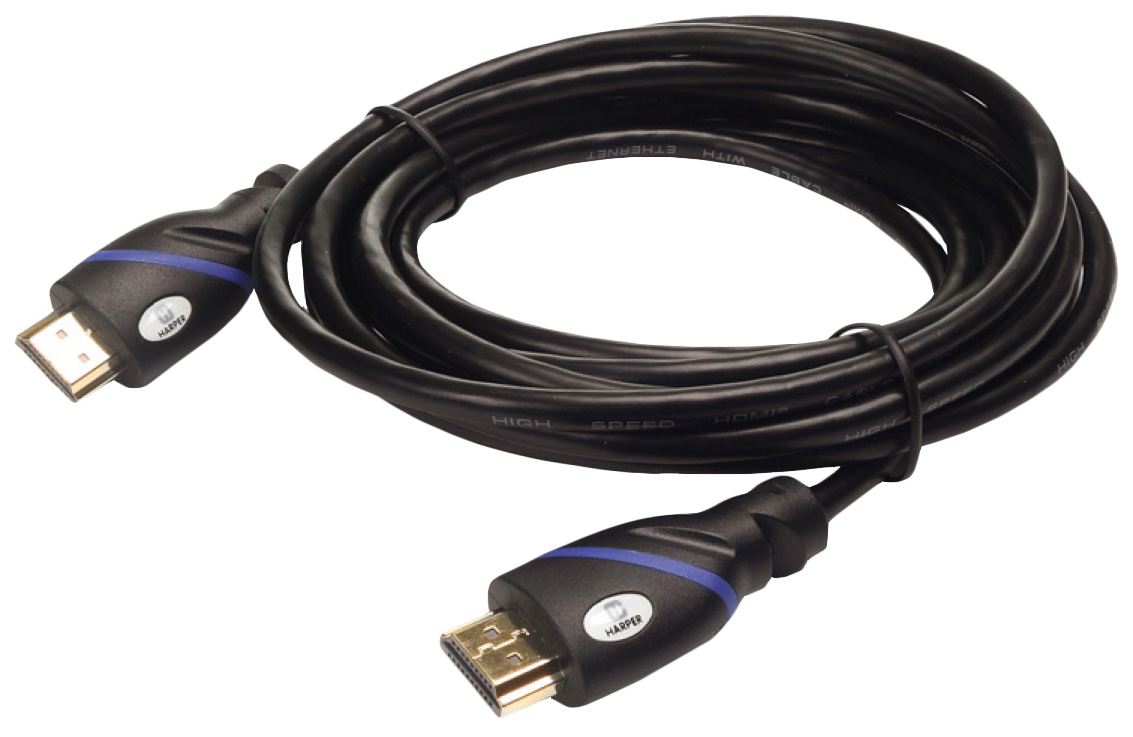 Кабель Harper HDMI - HDMI, 1м Black (DCHM-371)