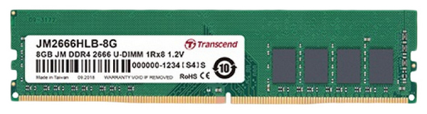 Оперативная память Transcend 4Gb DDR4 2666MHz (JM2666HLH-4G)