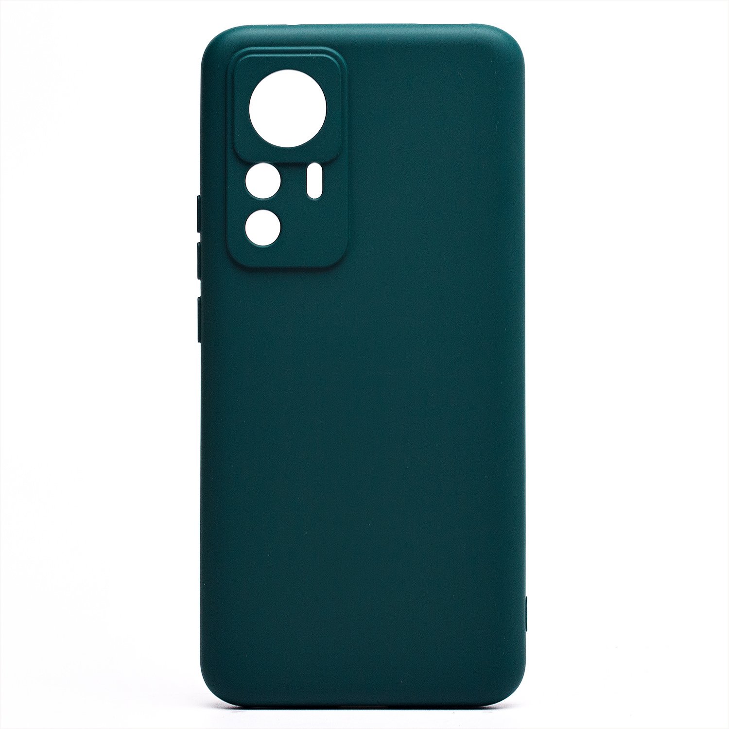Чехол для Xiaomi 12T Pro силиконовый Soft Touch 4 <темно-зеленый>