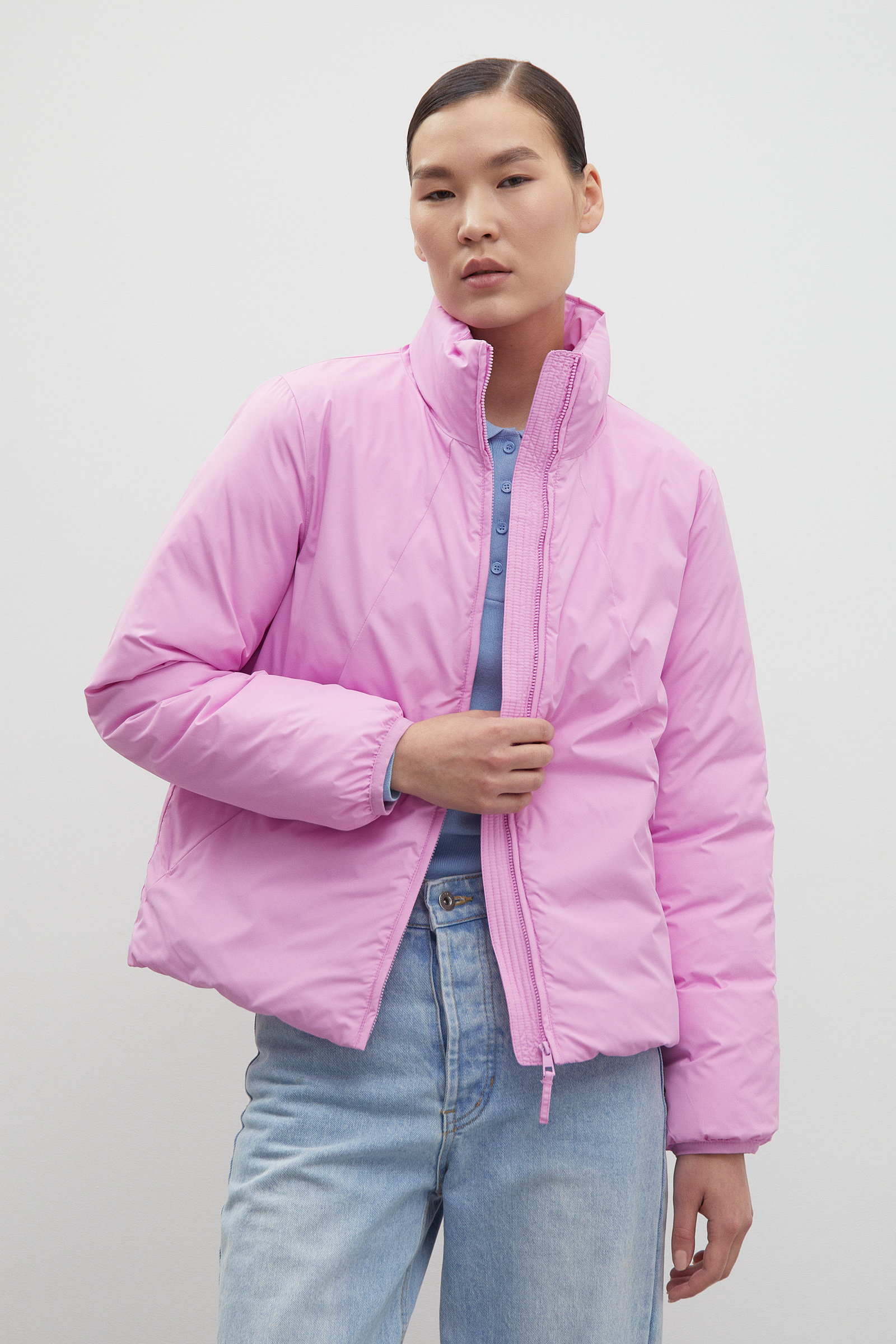 Куртка женская Finn Flare FBD11078 розовая XL