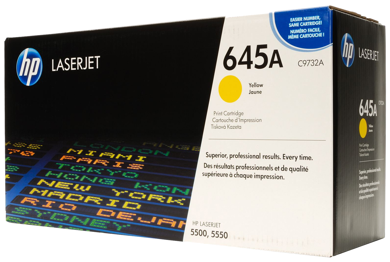 Картридж для лазерного принтера HP 645A (C9732A) желтый, оригинал