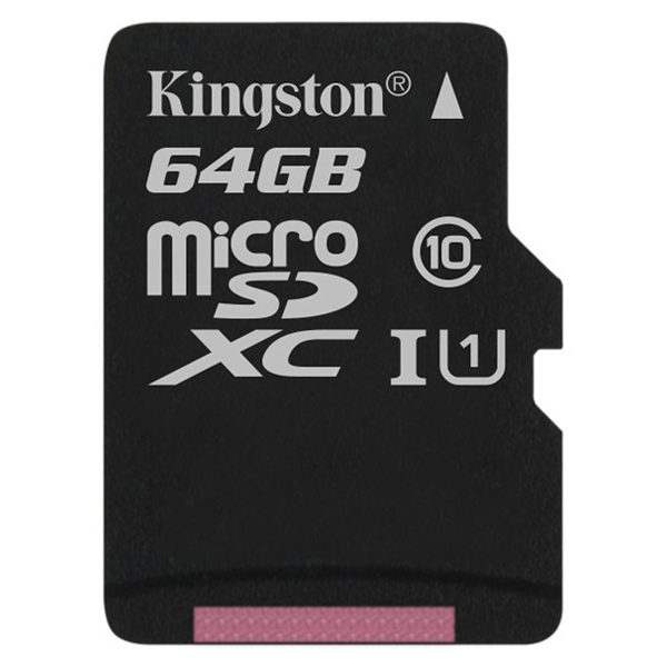 Карта памяти Kingston Micro SDHC SDC10G2 64GB