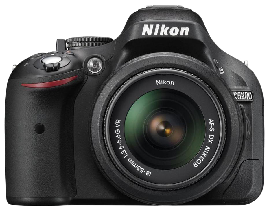 Фотоаппарат зеркальный Nikon D5200 18-55mm II Black