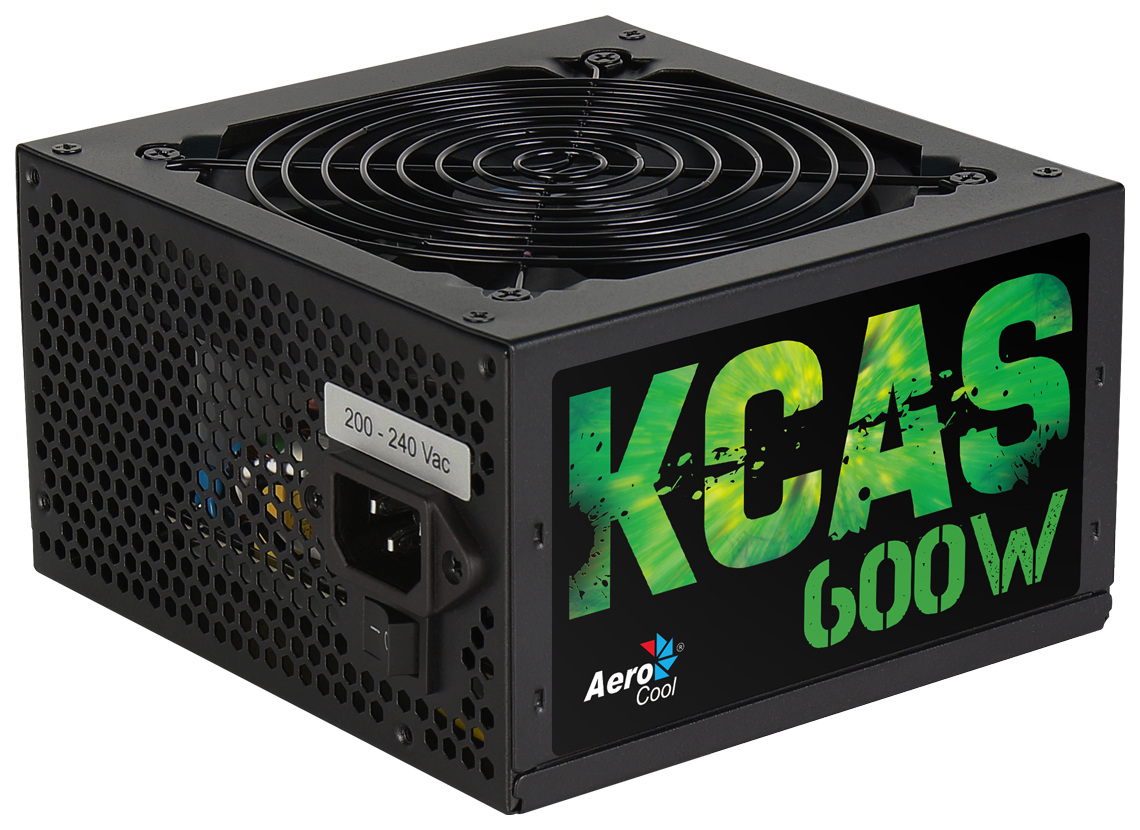 Блок питания AeroCool KCAS-600W 600W (ACPB-KC60AEC.11)