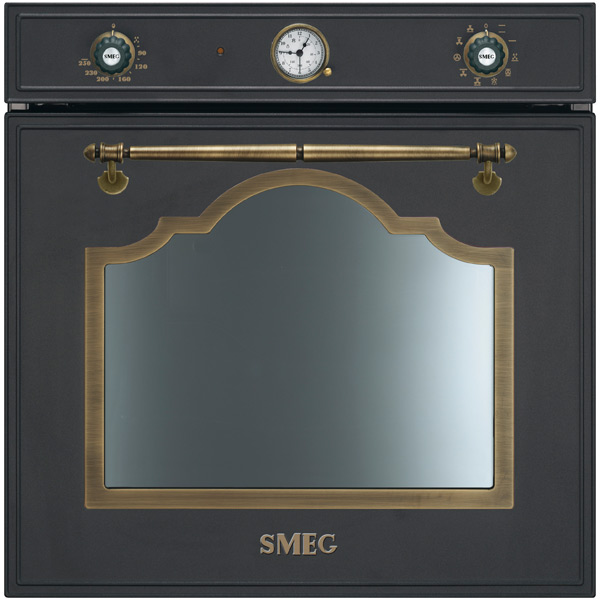 Встраиваемый электрический духовой шкаф Smeg SF750AO Black