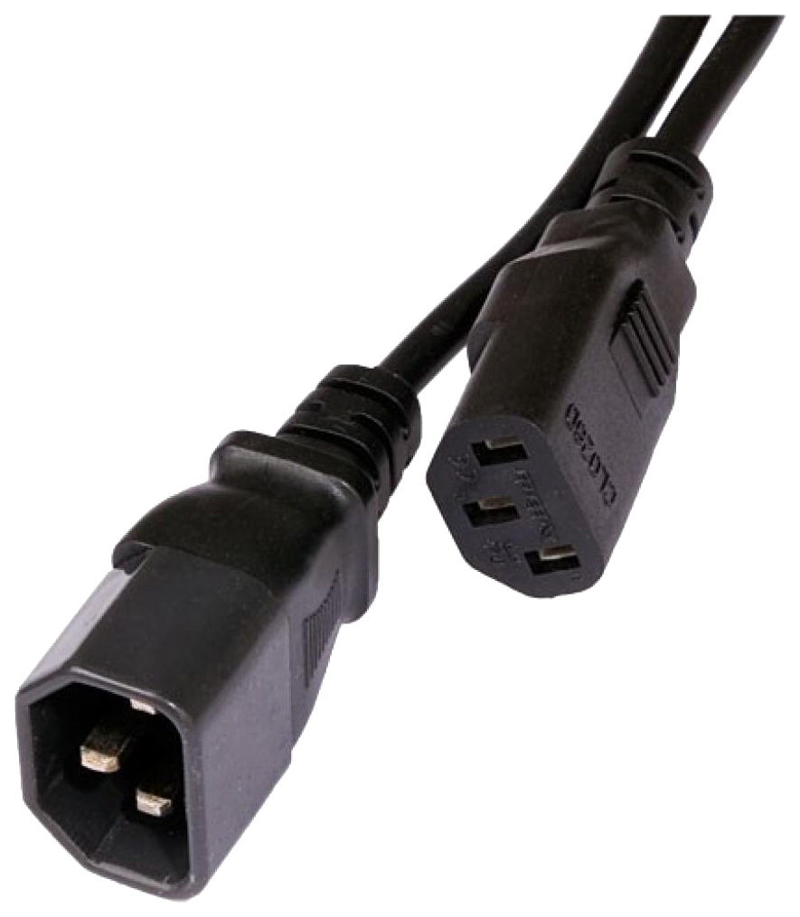 Кабель Gembird IEC 320 C13-IEC 320 C14, M-F 3м Black (PC-189-VDE-3M)