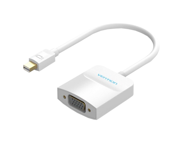 Адаптер Vention Mini DisplayPort-VGA, M-F 0,17м White (HBDWB)