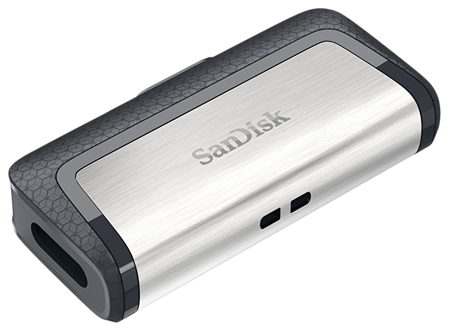 Флешка SanDisk Ultra Dual 256ГБ Silver (SDDDC2-256G-G46)