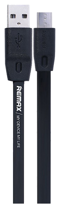 Кабель Remax RC-001m microUSB 1м Black
