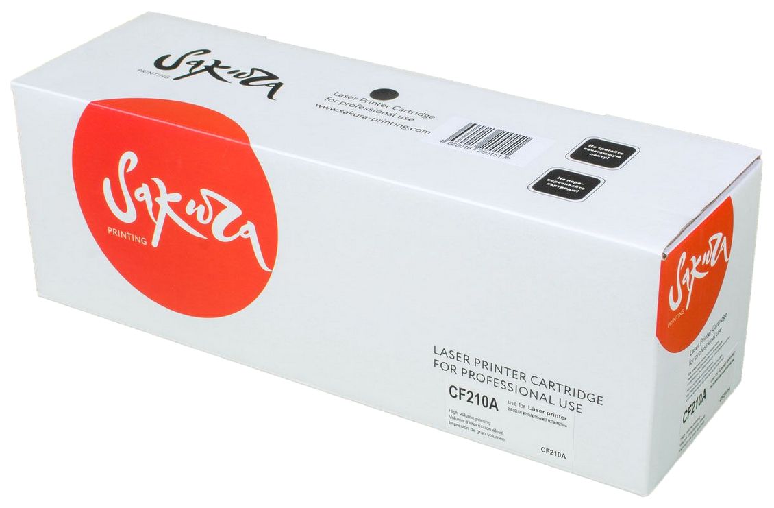 Картридж для лазерного принтера Sakura CF210A, черный